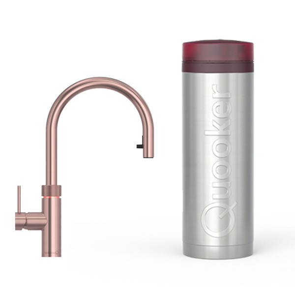 Quooker Flex kokend water kraan Rosé Koper